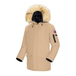 Subprime-Parka f&uuml;r Herren. Der Parka besteht aus hochwertigem Polyester und hat ein warmes Innenfutter. Ideal f&uuml;r die kalten Wintermonate. Der Pelzkragen besteht aus Kunstfell und ist abnehmbar.