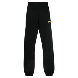Off-White Crystal Wiz Slim-Jogginghose in Schwarz mit Bundchen