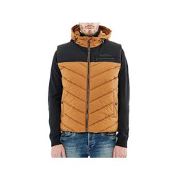 Kaporal5 Kaporal Herren-Steppjacke &bdquo;Chet Biscuit&ldquo;, &auml;rmellos