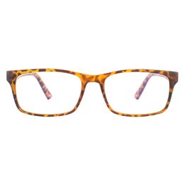 Montana Lesebrille BLF73-A Matte Turtle Brown Blue Light Block +2.50