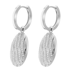 Orphelia Creolen f&uuml;r Damen, 925 Sterlingsilber, Silber ZO-6049