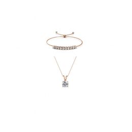 Vernice Stone Crystal Mia - Rose Gold und Kristall Set