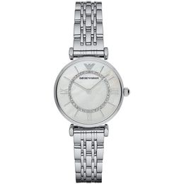 Emporio Armani Gianni T-bar Damenuhr Silber AR1908