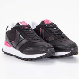 Guess Damen Sneaker Samsin Logo Waffelmuster