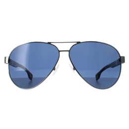HUGO BOSS BOSS 1560/O/S 6LB rutheniumblaue Sonnenbrille