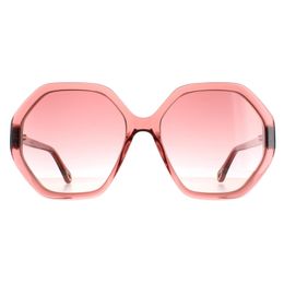 Chlo&eacute; Chloe Rund Damen Rosa Kristall Rosa Braun Farbverlauf CH0008S Esther