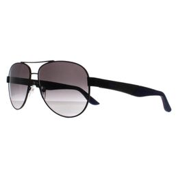Salvatore Ferragamo Aviator Herren matt schwarz grau Gradient SF275S