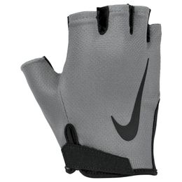 Nike - Herren 2024 - Fingerlose Handschuhe "Gym Essential", Fitness (Grau/Schwarz)