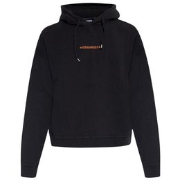 Dsquared2 Cipro Fit Kapuzenpullover in Schwarz mit kleinem Logo