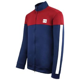 Under Armour Sportstyle Trainingsjacke f&uuml;r Herren, Marineblau/Burgund