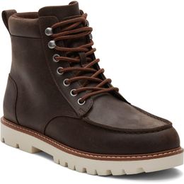 Toms Shoes TOMS Palomar Leder Herren Stiefel Dunkelbraun