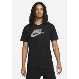 Nike Sportswear Hybrid Herren-T-Shirt in Schwarz