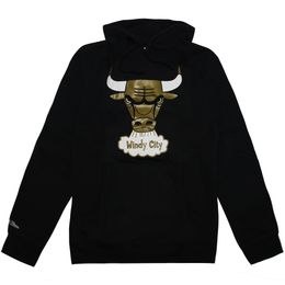 Mitchell & Ness Mitchell & Ness Chicago Bulls Gold Standard Herren Hoodie