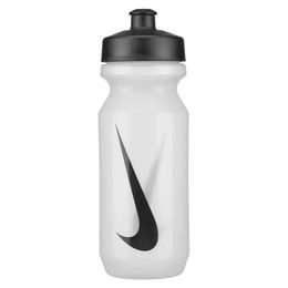 Nike - Wasserflasche "Big Mouth 2.0", Weite Trink&ouml;ffnung, 650ml (Transparent/Schwarz)