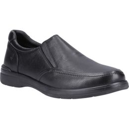 Hush Puppies Matthew Leder Herren Schwarz Loafers