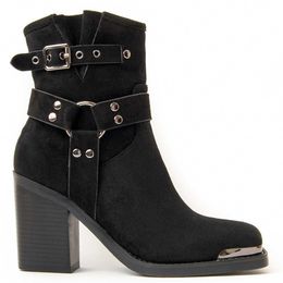Montevita Stiefelette Mit Absatz Town In Schwarz