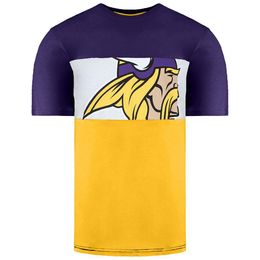 Fanatics Fanatiker NFL Minnesota Vikings Herren lila/gelbe T-Shirt