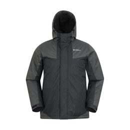 Mountain Warehouse Herren Dusk III Ski Jacke (Schwarz/Grau)