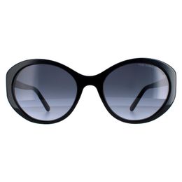 Marc Jacobs Oval Womens Schwarz Dunkelgrau Gradient 520/S