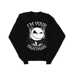 Disney - "Nightmare Before Christmas" Sweatshirt f&uuml;r Damen (Schwarz)