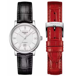 Tissot Carson Damen Schwarze Uhr T1222071603601