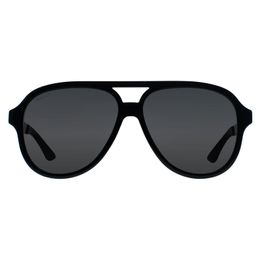 Gucci Aviator Herren Schwarz Grau GG0688S