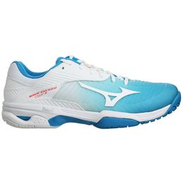 Mizuno Wave Exceed Tour 3 AC Damen Wei&szlig; Tennisschuhe