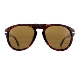 Persol Aviator Herren Havanna Braun Polarisierte Sonnenbrille