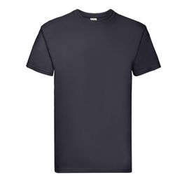 Fruit of the Loom - "Super Premium" T-Shirt f&uuml;r Herren/Damen Unisex (Marineblau)