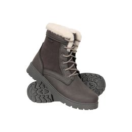Mountain Warehouse - Damen Stiefeletten, Thermisches Material (Holzkohle)