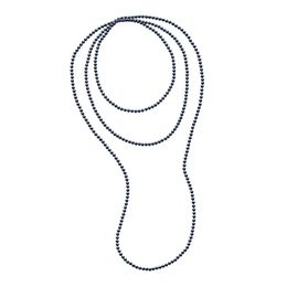 DIADEMA - Halskette - OPERA Echte S&uuml;&szlig;wasserperlen - Schwarzer Tahitian Style