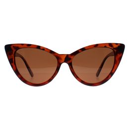 Montana Cat Eye Damen matt schildpatt braun polarisiert MP71