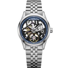 Raymond Weil Freelancer Calibre RW1212 Skeleton Herren Silber Uhr 2783-ST-50000