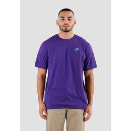 Nike Sportswear Club Herren-T-Shirt in Lila