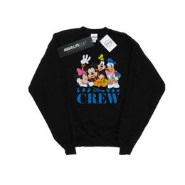 Disney - "Mickey Mouse Disney Friends" Sweatshirt f&uuml;r M&auml;dchen (Schwarz)