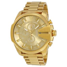 Diesel Mega Chief Herren Gold Uhr DZ4360