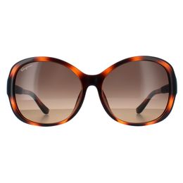 Salvatore Ferragamo Schmetterling Damen Schildkr&ouml;te Braun Farbverlauf SF744SLA