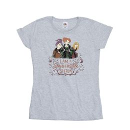 Disney - "Hocus Pocus Sanderson Sister" T-Shirt f&uuml;r Damen (Grau)