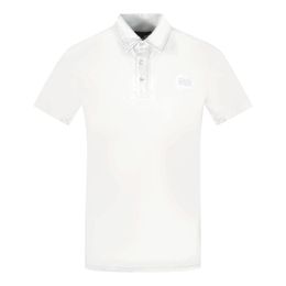 Cavalli Class Brand Logo Wei&szlig;es Poloshirt
