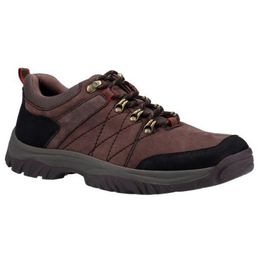 COTSWOLD Herren Toddington Schn&uuml;rschuh aus Nubukleder (Braun)