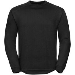 Russel Athletic Russell Herren Rundhalsausschnitt Set In Sweatshirt Top (Schwarz)
