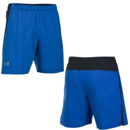 Under Armour 2-in-1-Launch-Shorts in Blau &ndash; Herren