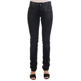 John Galliano Jeans Femme - Coton stretch d&eacute;lav&eacute; gris - Coupe r&eacute;guli&egrave;re