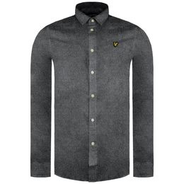 Lyle & Scott Lyle & Scott Multi -Garn geb&uuml;rstete Herrengrau Hemd