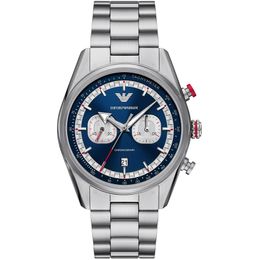 Emporio Armani Racer Herren Silberne Uhr AR11676