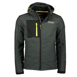 Geografische Norwegen-Jacke f&uuml;r Herren. Die Jacke ist aus hochwertigem Polyester gefertigt und hat ein warmes Innenfutter. Marke: Geographical NorwayModellname: Softshell Jacke TorefactKategorie: Softshell Jacke HerrenMaterialien: PolyesterFarbe: schwarz