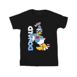 Disney - "Donald Duck Cool" T-Shirt f&uuml;r Herren (Schwarz)