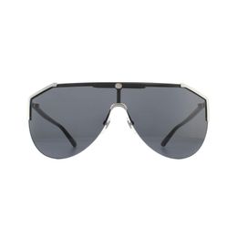 Gucci Sonnenbrille GG0584S 001 Ruthenium und Schwarz Grau