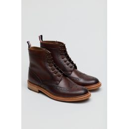 Ben Sherman Arthur Braune Herrenstiefel Aus Leder