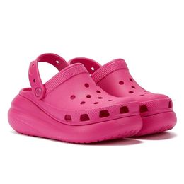 Crocs Classic Crush Clog Juice Damen Rosa Sandalen